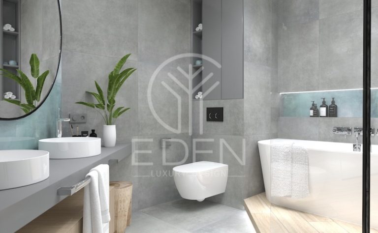 Các thiết kế phòng tắm 10m2 thu hút và ấn tượng hiện nay