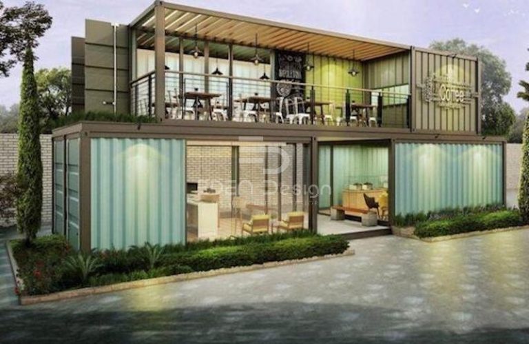 25+ ý tưởng thiết kế quán cafe container thu hút khách hàng