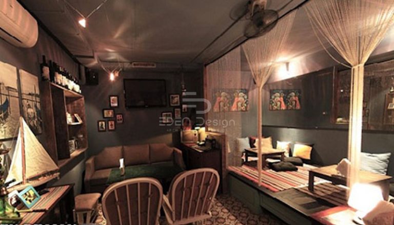 25+ mẫu thiết kế quán cafe mặt tiền 5m đẹp hoàn hảo