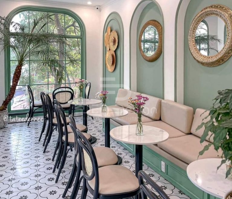50+ mẫu thiết kế quán cafe phong cách Châu Âu cực kỳ tinh tế