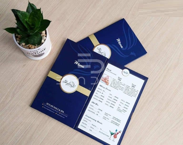 10+ ý tưởng thiết kế menu spa đột phá và độc đáo năm 2024